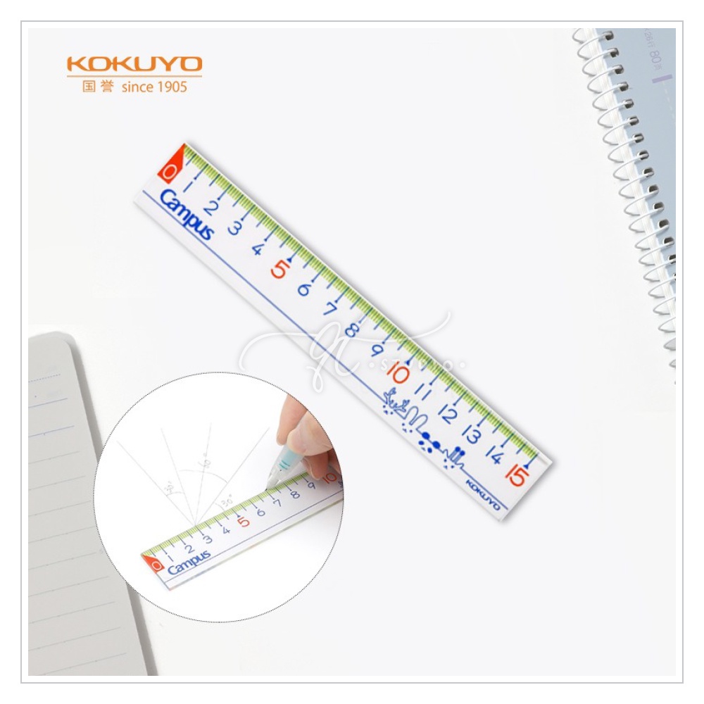 KOKUYO Campus Kids Ruler 15cm / 18 cm | Shopee Malaysia