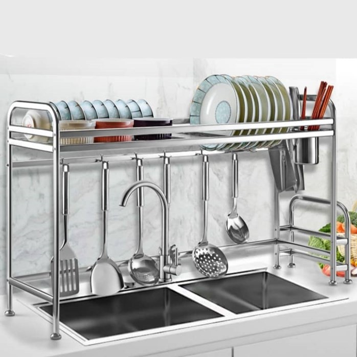 Rak Pinggan Besi (304 STAINLESS STEEL DISH RACK) • Easy to assemble ...
