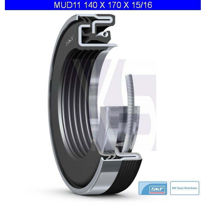SKF MUD11 140x170x15/16Cassette Seal NBR ( 140 x 170 x 15 / 16 ) MUD ...