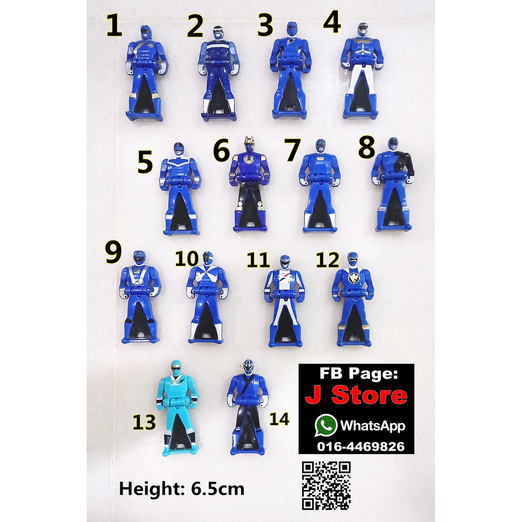 Power Rangers Blue Ranger key figure 2 ( J Store ) | Shopee Malaysia