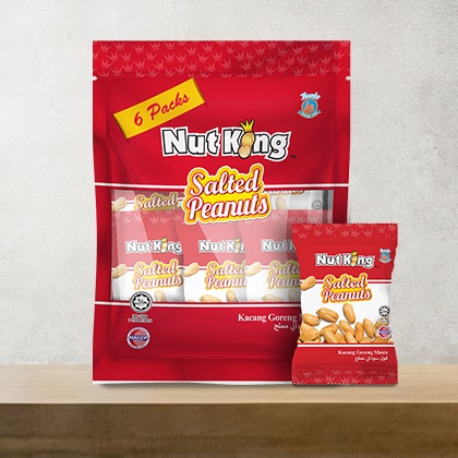 Nut King Salted Peanut (12g x 6 Packs) | Shopee Malaysia