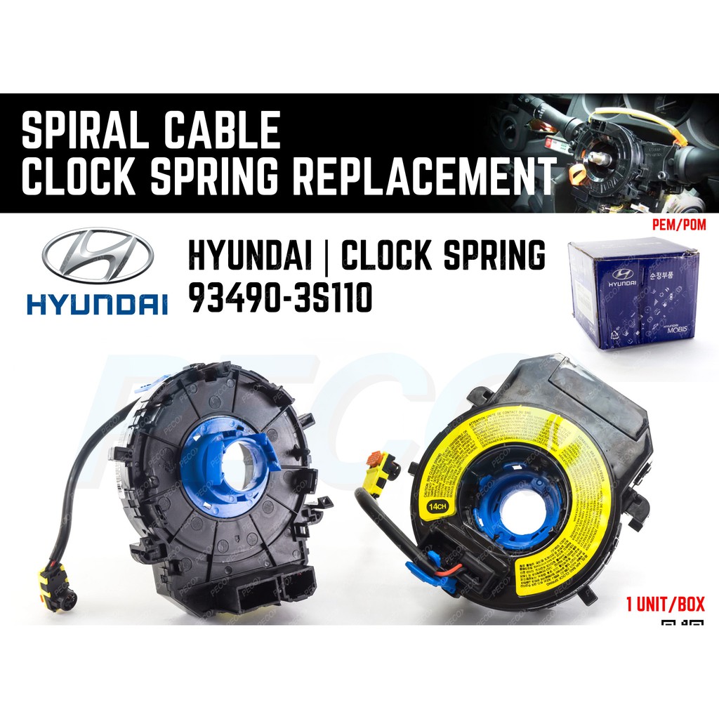 CLOCK SPRING - 93490-3S110 (HYUNDAI) | Shopee Malaysia