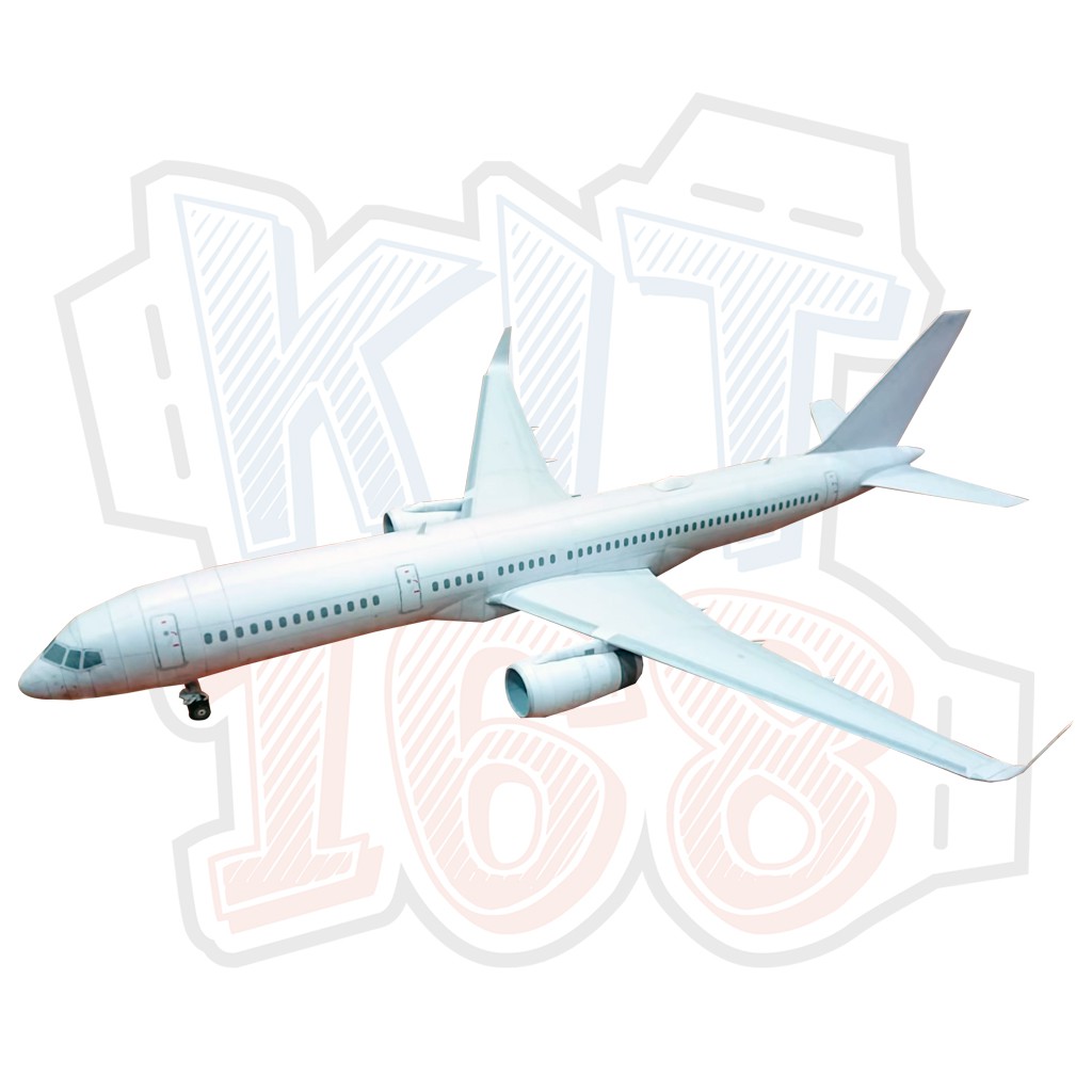 Boeing 757 paper model (1:120) | Shopee Malaysia