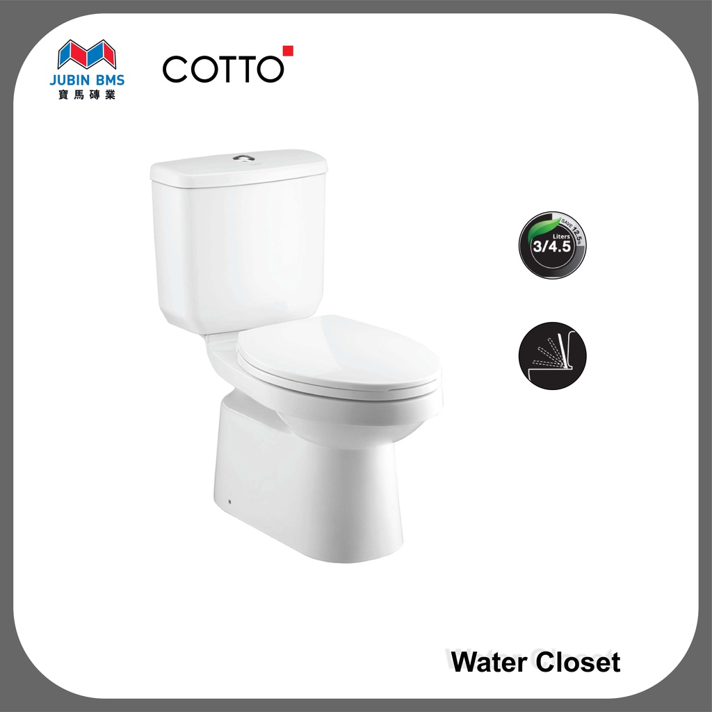 COTTO C13330 WATER CLOSET WC_JubinBMS | Shopee Malaysia