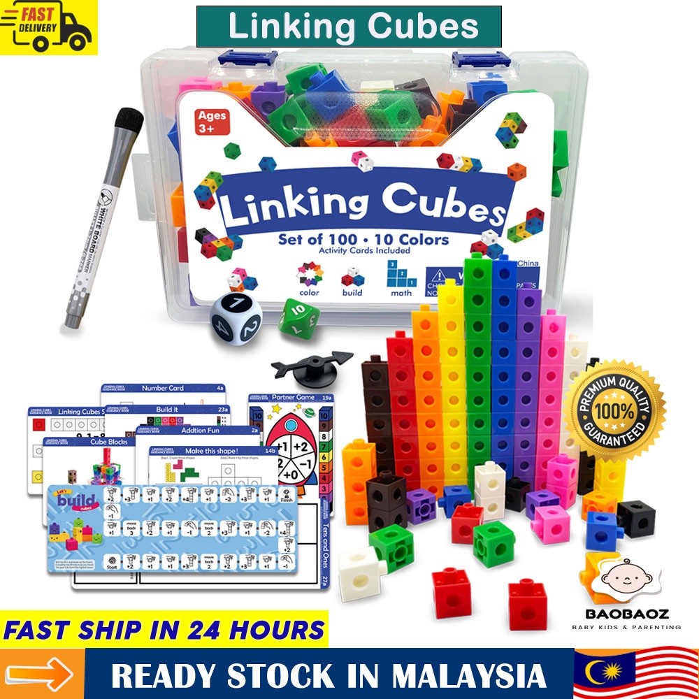 Linking Cubes Big Builders Number Blocks Counting Learning with ...