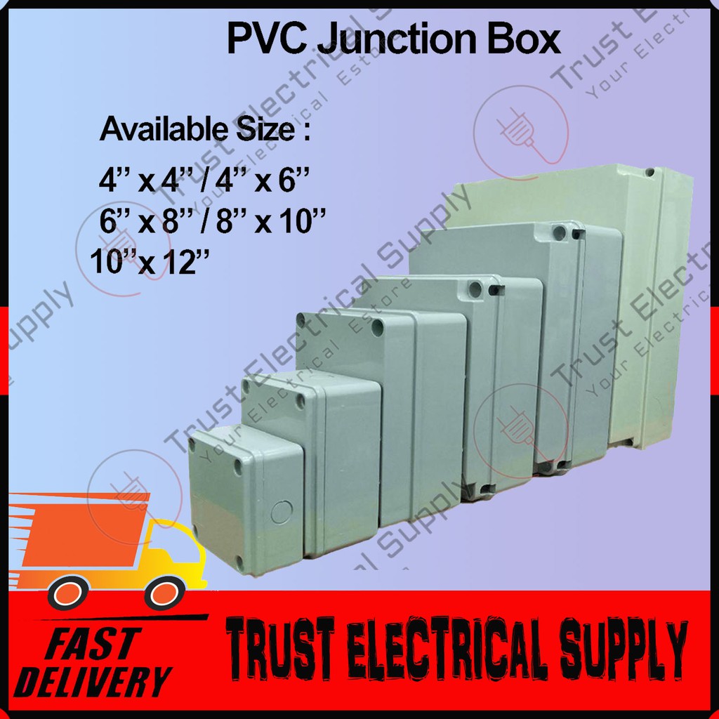 Weatherproof PVC Enclosure Box / Junction Box / PVC Electrical Box ...
