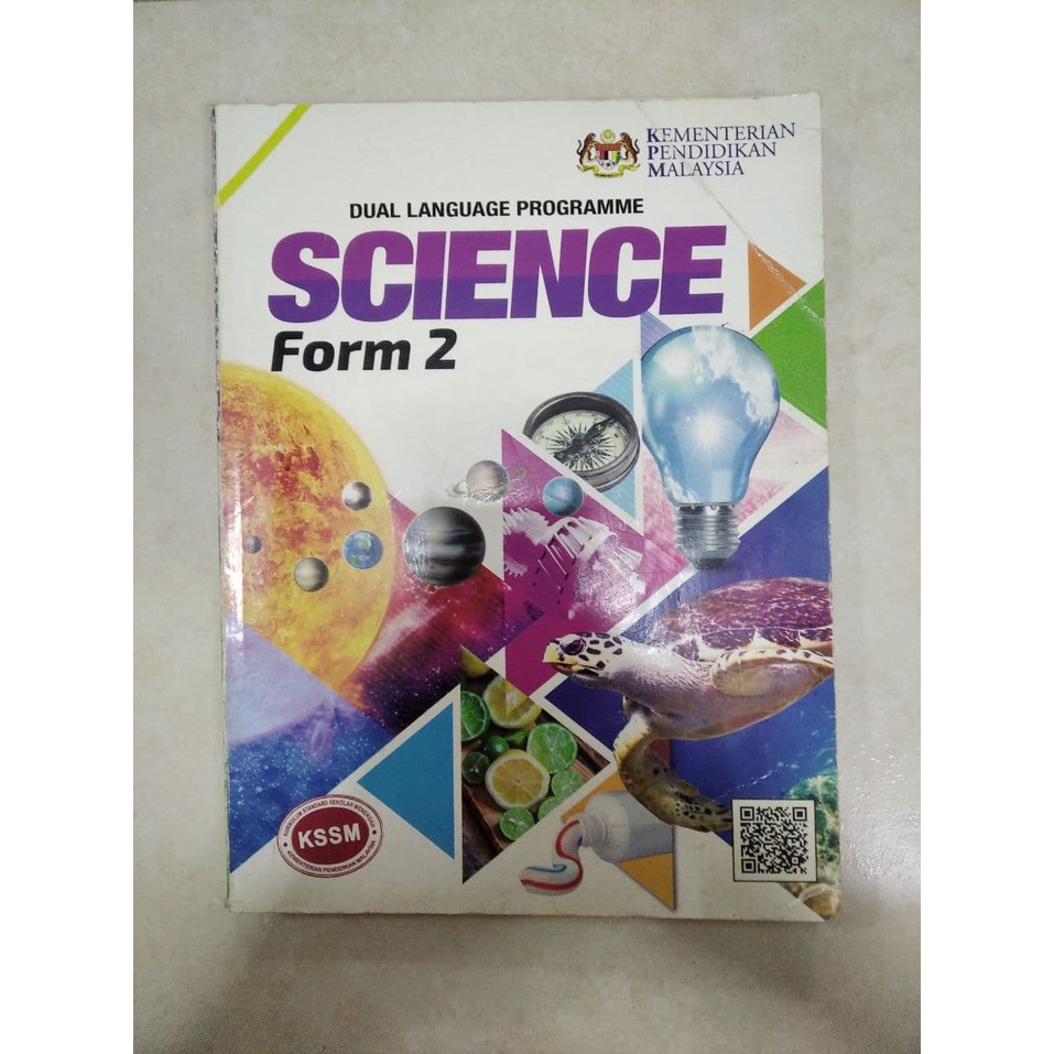 KSSM Science Form 2 Textbook Dual Language Program DLP Ready Stock ...