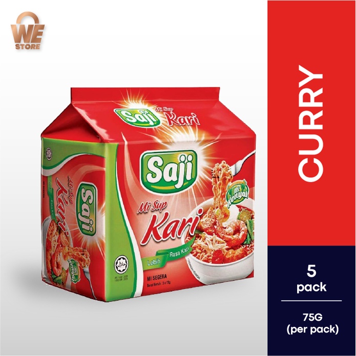 SAJI MI KARI (75g x 5 Packs) | Shopee Malaysia