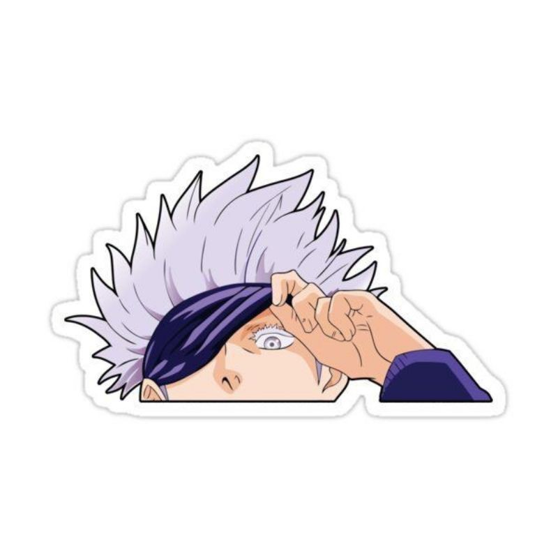 Jujutsu Kaisen Anime Gojo Satoru Anime Merch Stickers DIY Cute Chibi ...