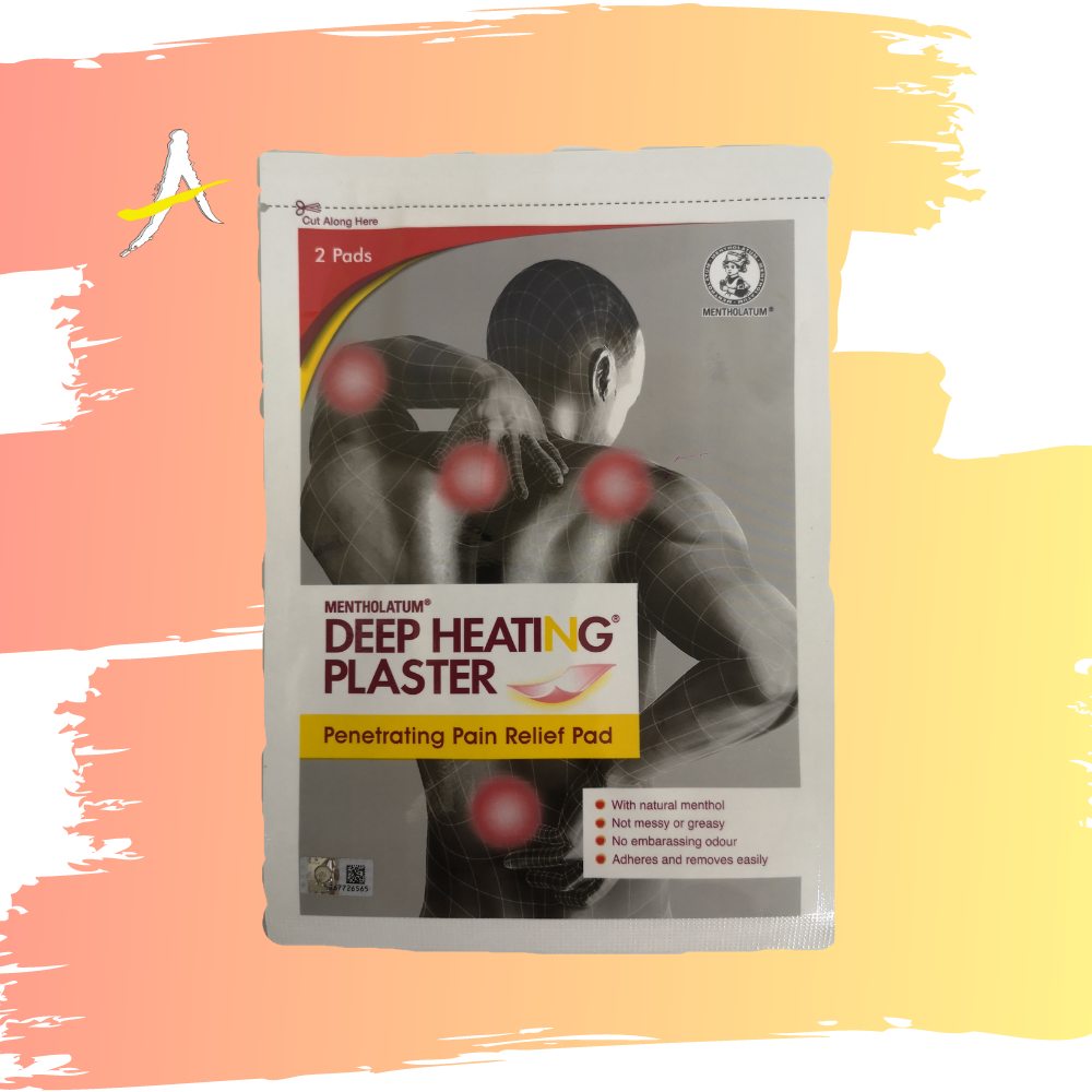 Mentholatum Deep Heating Plaster (7cm x 10cm) 2's | Shopee Malaysia