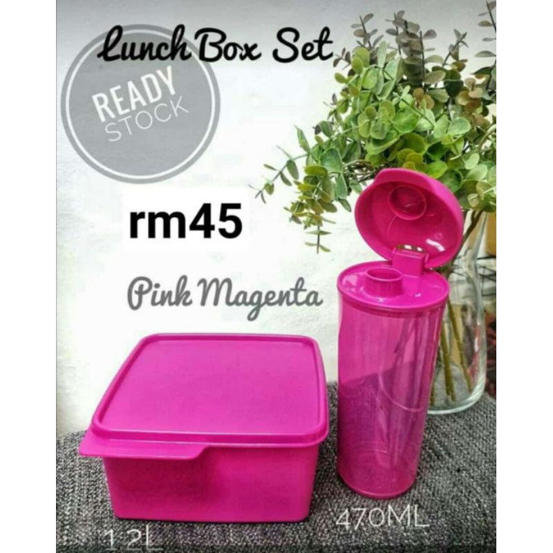 Tupperware lunch box set. | Shopee Malaysia