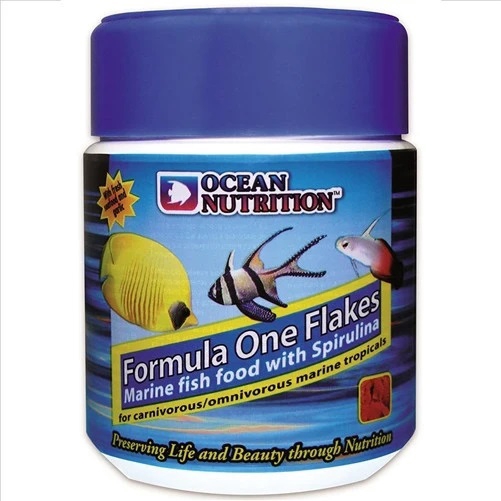 Ocean Nutrition Formula One Flakes Marine Fish Food With Spirulina 34g ...