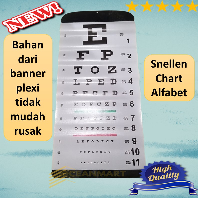 MATA Snellen Chart Alphabet snellen e Chart snellen Chart alvabed eye ...