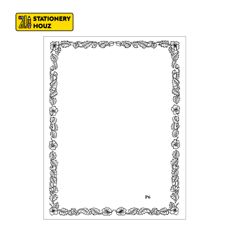 Stationery Houz A4 Hotstamping Certificate Paper with RED SEAL 160 gsm ...