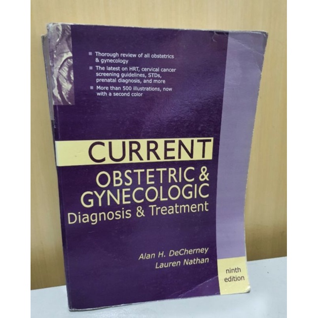Current Obstetrics and Gynecology: Diagnosis and Treatment | Shopee Malaysia