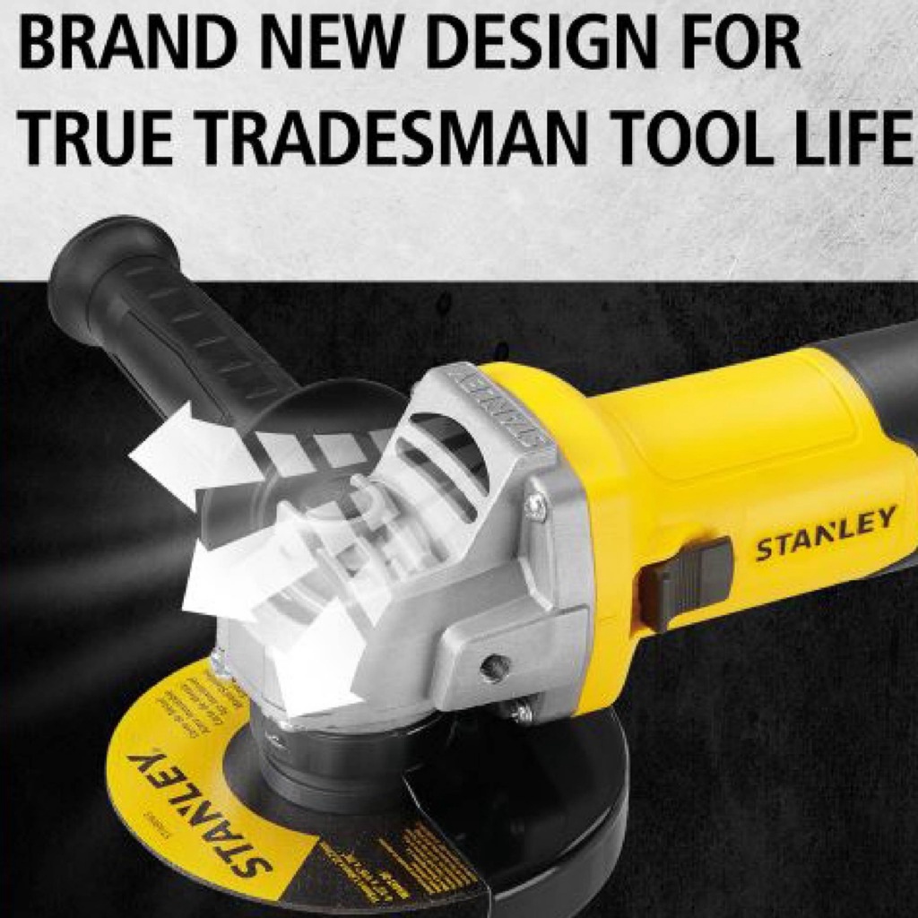 [EXCULSIVE MODEL] STANLEY SLIM 4" SMALL ANGLE GRINDER SG7100 750W 100MM ...