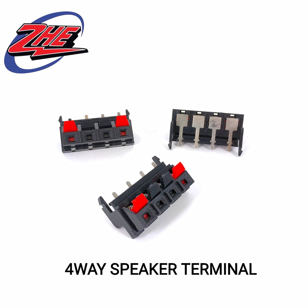 4 Positions Push in Jack Spring Load Speaker Terminals MT-478/T ...