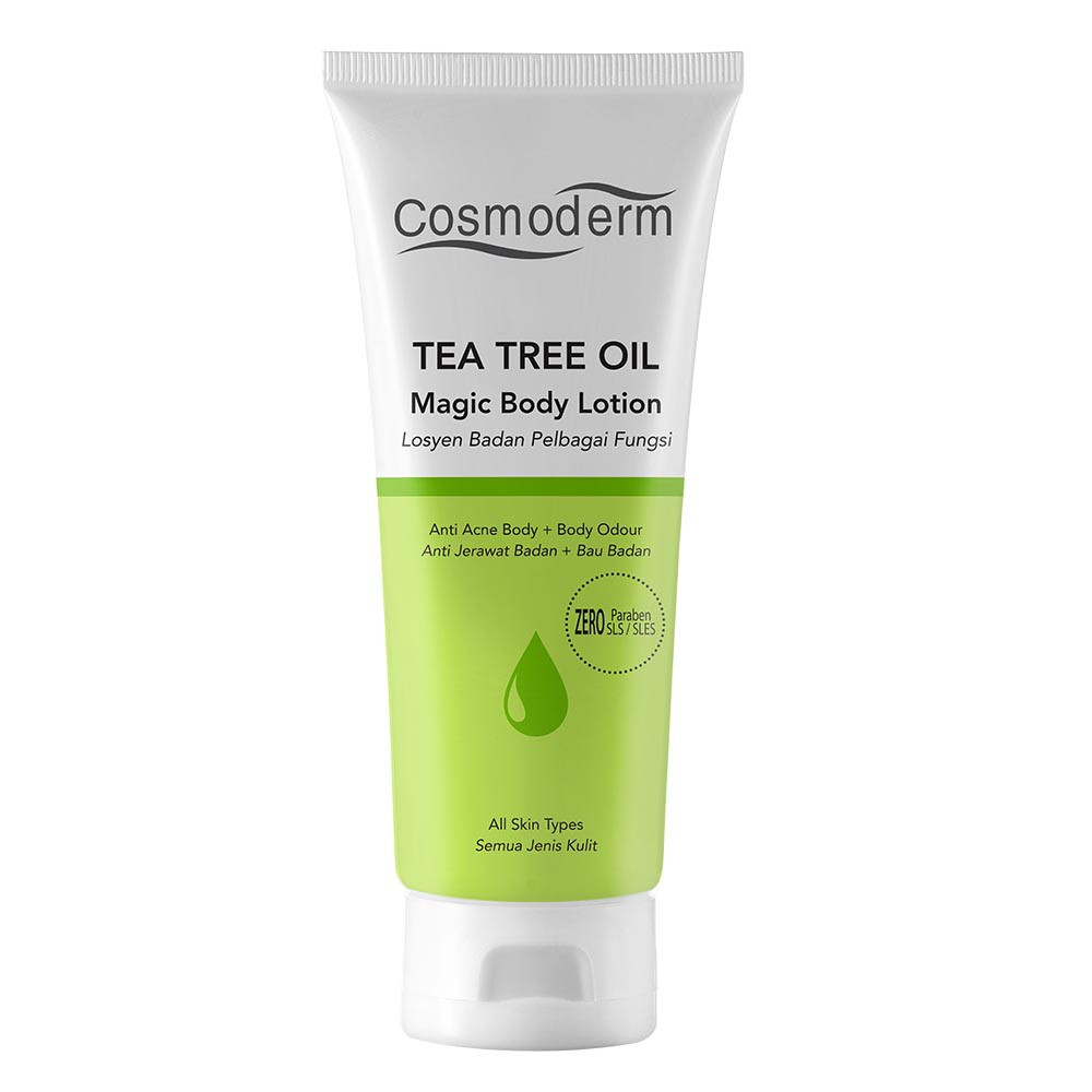 Cosmoderm MAGIC BODY LOTION [Anti Acne Body+Body Odour] | Shopee Malaysia