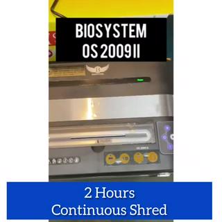 Heavy Duty Shredder BIOSYSTEM OS2009 II Mesin Perincih Besar 34 Liter | Shopee Malaysia