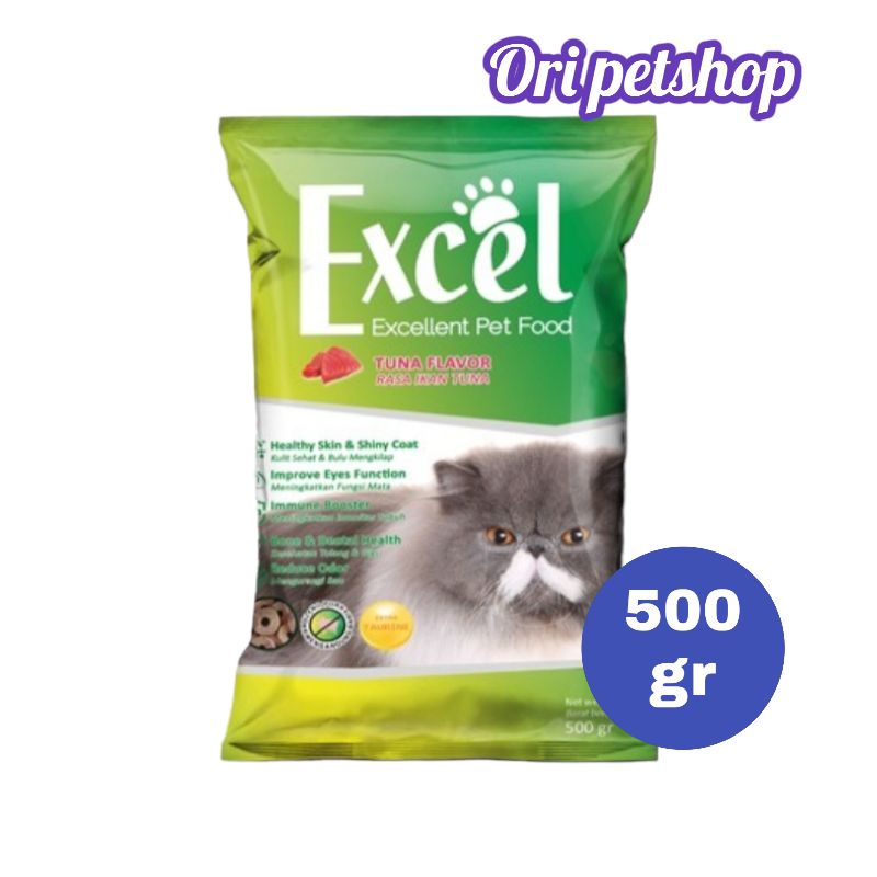 Excel CAT FOOD (DONUT) 500GR PACKAGING | Shopee Malaysia