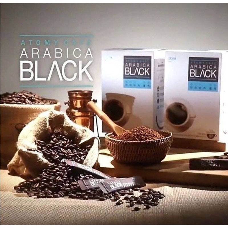 Atomy ★ Cafe Arabica Instant Coffee Mix (12g*stick)/ Atomy black ...