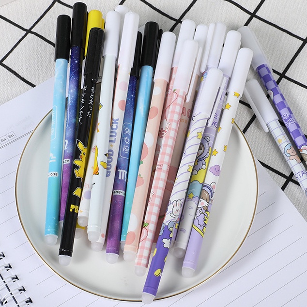 Y&X 1pcs 0.5mm cute Gel Pen Erasable Pen Blue Magic Gel Pen 可擦笔 ...