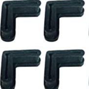 Rubber Leg / Rubber Base for Boltless Racking Tapak Boltess Racking ...