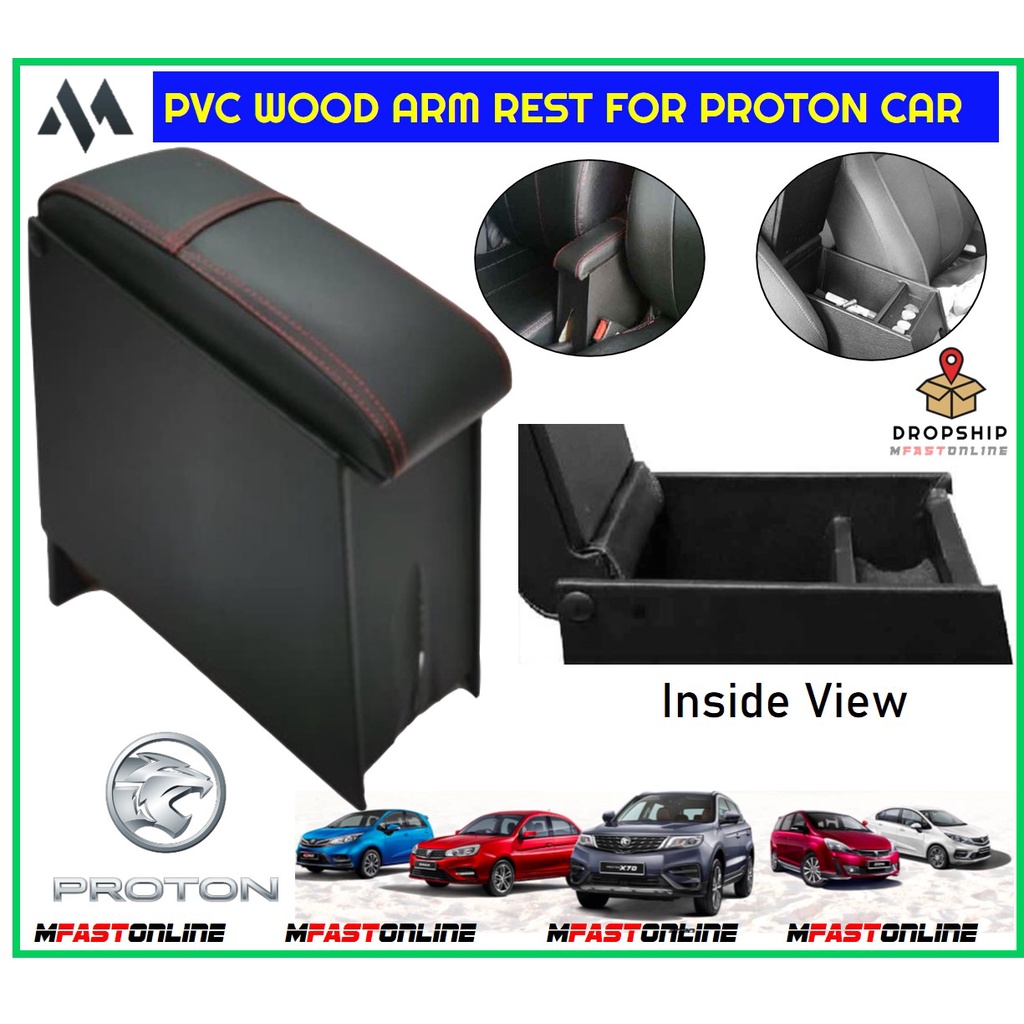 Car Arm Rest Armrest Console Box For Proton Iswara / Wira / Blm / Waja ...
