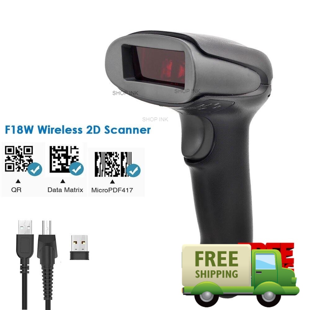 Netum F18W Wireless Barcode scanner 1D / 2D / QR CODE | Shopee Malaysia