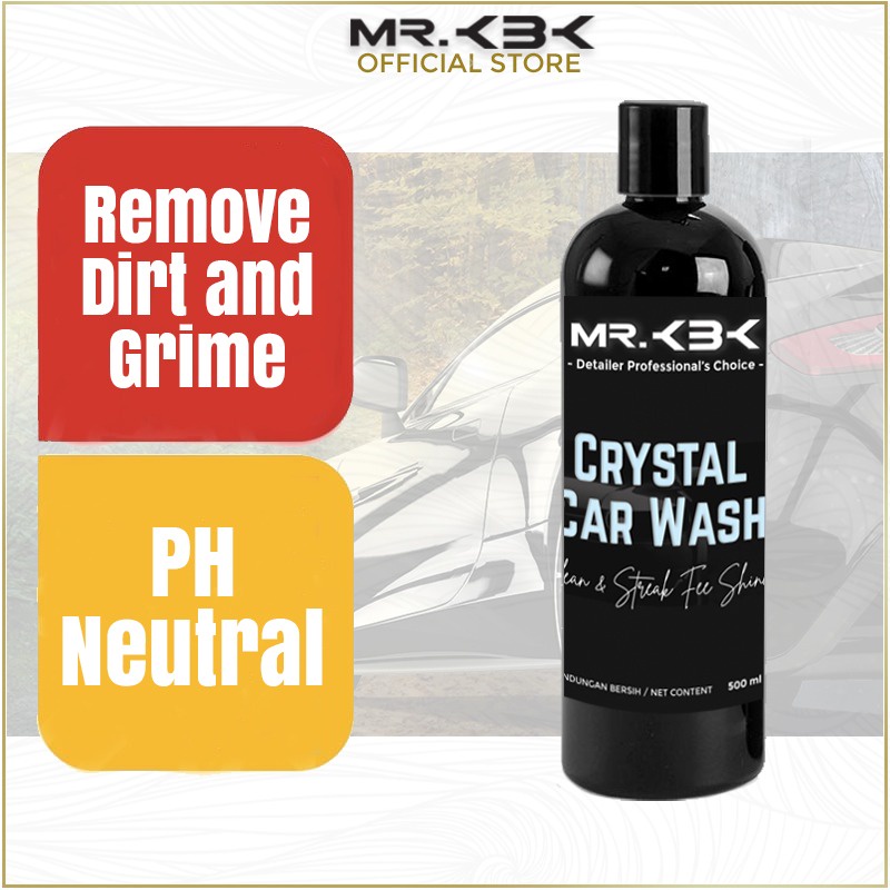 MR.KBK Crystal Car Wash Ultimate Nano Wash Car Wash Shampoo 500ML Nano ...