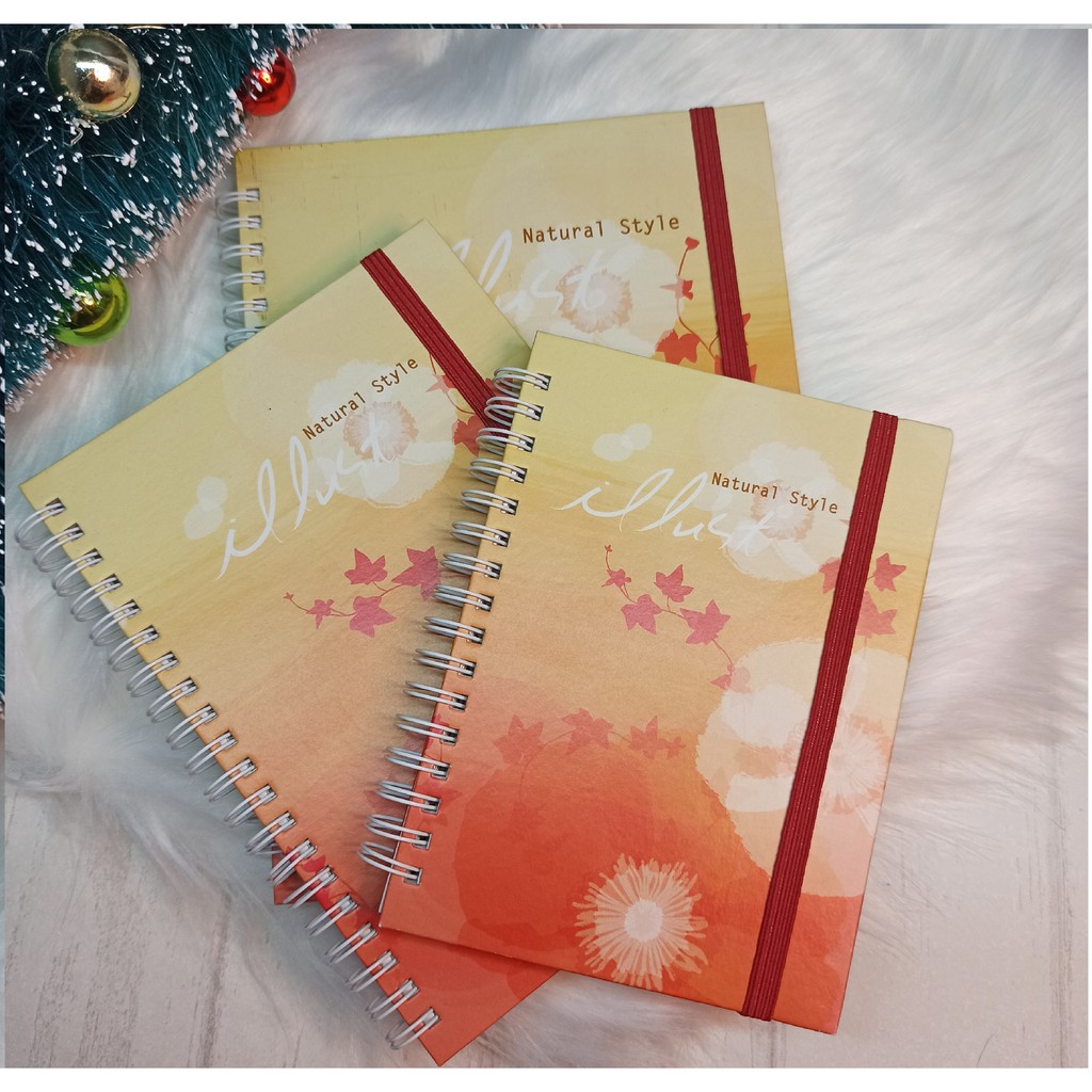【Ready Stock】 Hard Cover Notebook Cute Cartoon Merry Christmas Ring ...