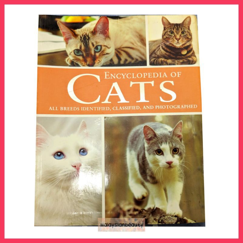Animal Illustrated Book. Encyclopedia of Cats: All Breed Identified ...