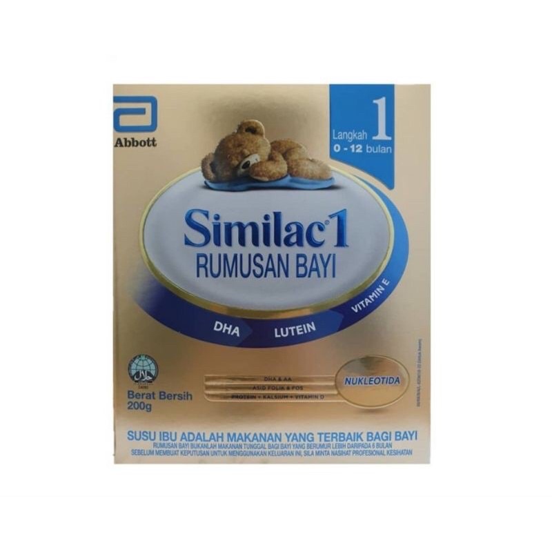 Similac Step 1 200g x3 box [Ready Stock] | Shopee Malaysia