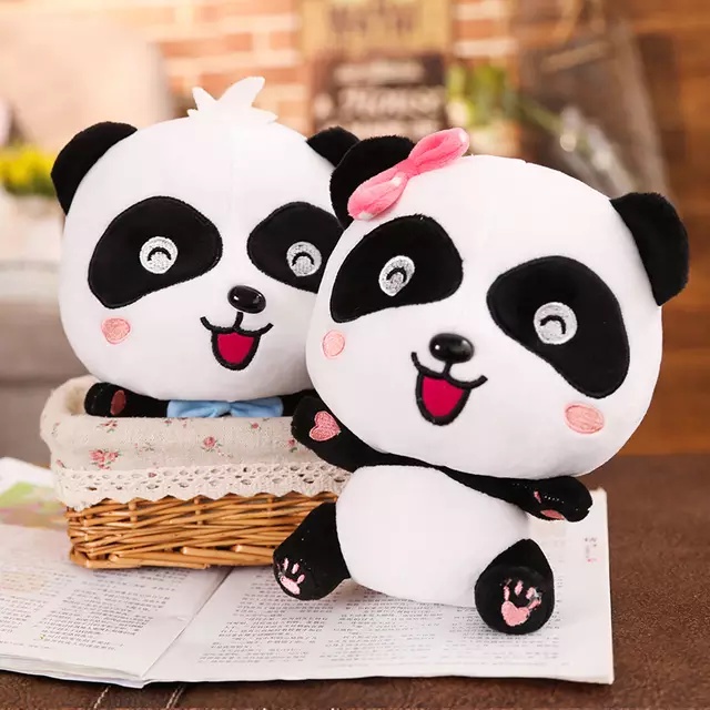 Baby bus Panda Doll Sitting kiki And miu miu/Panda Doll/Babybus ...