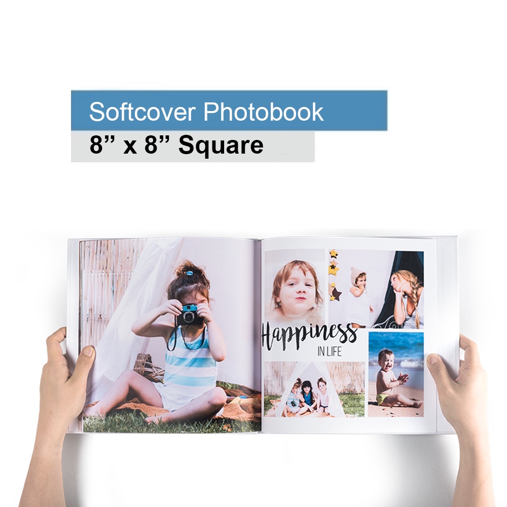 Photobook Malaysia - Softcover 8" x 8" Square Photo Book, 40 pages (Web ...
