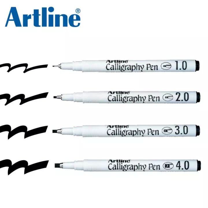 ARTLINE Calligraphy Pen EK-241/EK-242/EK-243/EK-244 | Shopee Malaysia