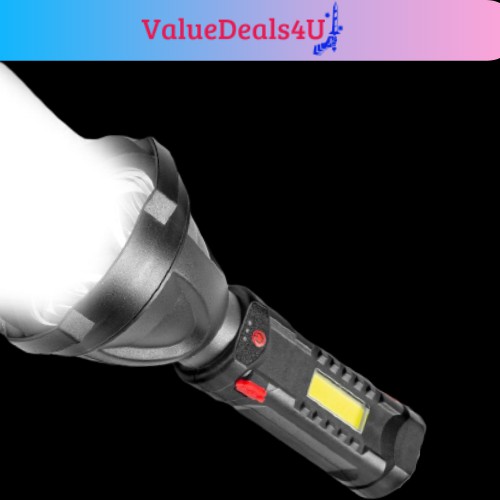 Torchlight Built In Battery 18650 MAh The Farthest Led Flashlight ...