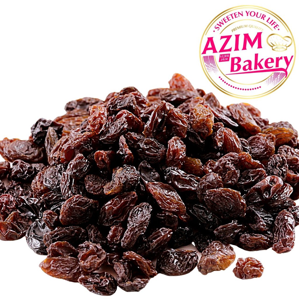 Sultana Raisin Iran (100g | 250g | 500g | 1kg) Kismis Sultana Iran ...