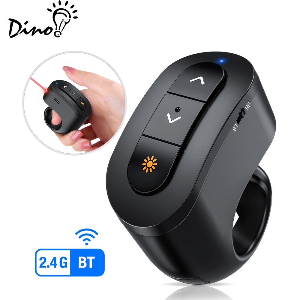 Wireless Bluetooth Presenter For Powerpoint Presentation RF 2.4GHz ...