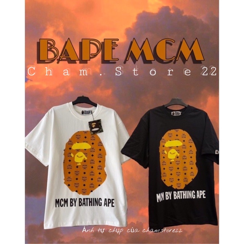 Bape MCM t-shirt (genuine surplus product) | Shopee Malaysia