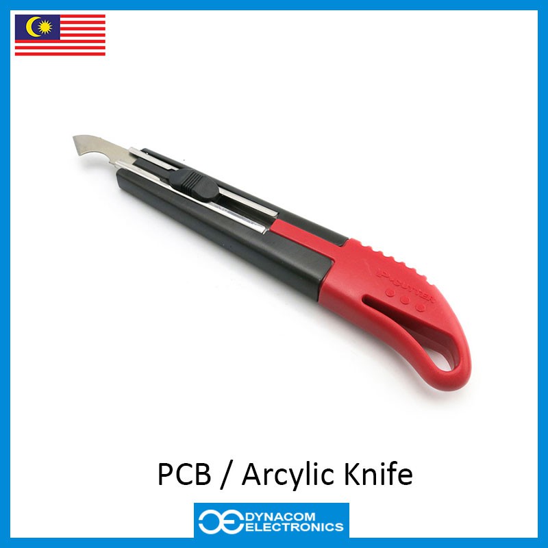 RG-335 High Grade Hook Knife Cutter for PCB Acrylic Plastic Board with ...