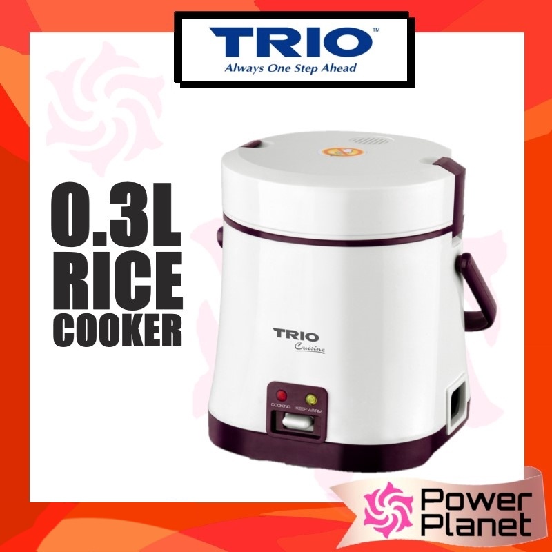 Trio Rice Cooker TJC030 0.3L Mini Rice cooker (Non-stick inner pot ...