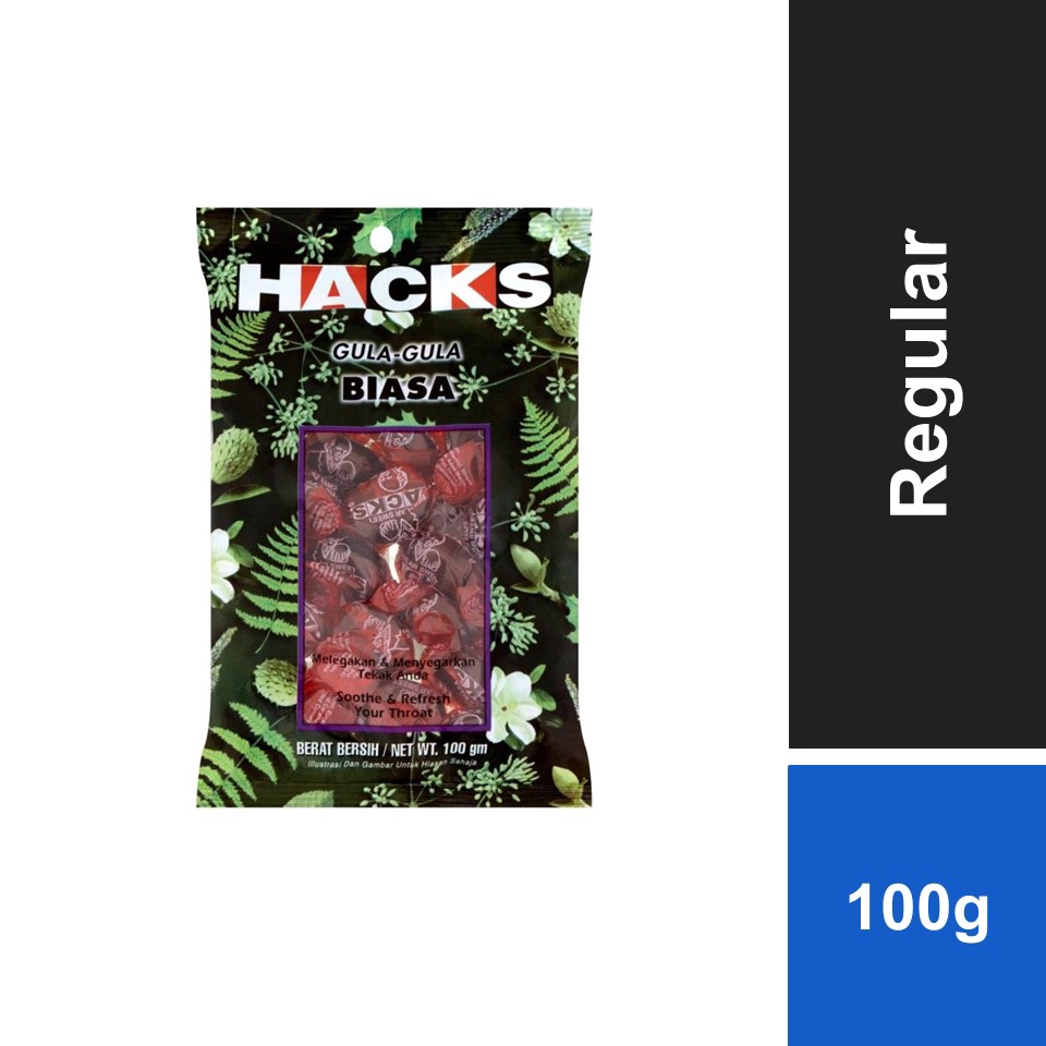 Hacks Sweets Regular 100g | Shopee Malaysia
