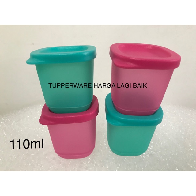 Tupperware Cubix Mini Square (4pcs) | Shopee Malaysia