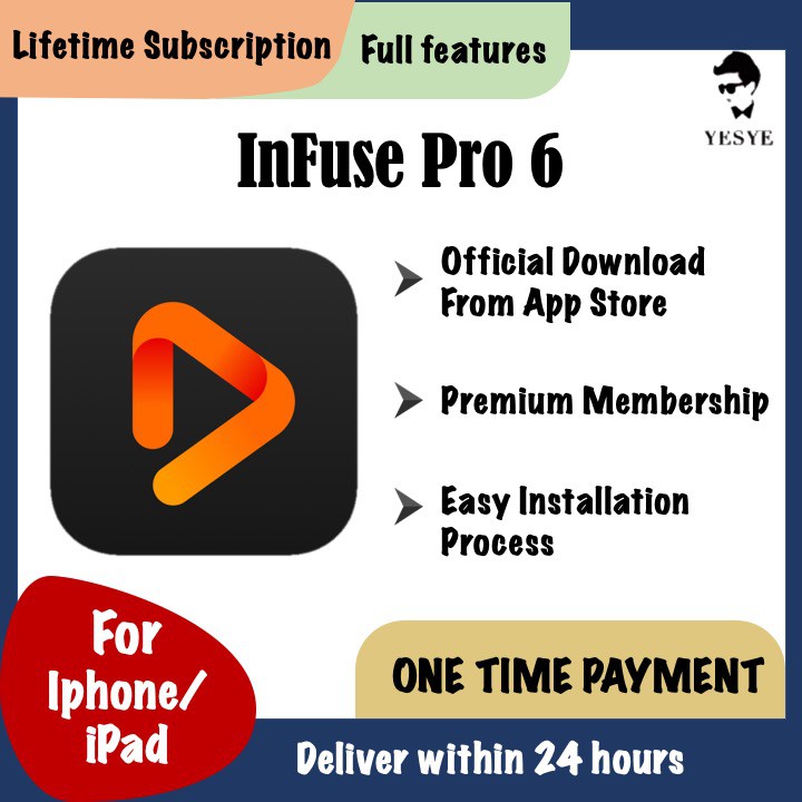 Infuse 6 Video Player IOS (Download using own account) | Shopee Malaysia