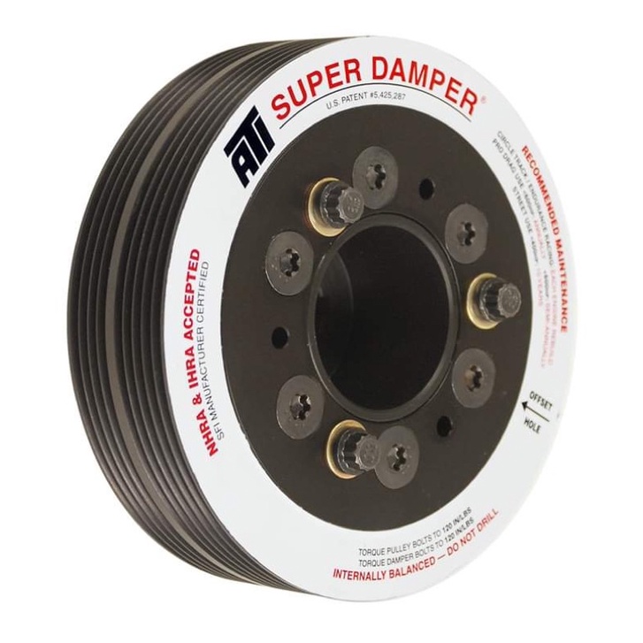 🇺🇸 Ati Super Damper Honda K-series K20 K24 FD2R DC5 K-Swap Crank Pulley ...