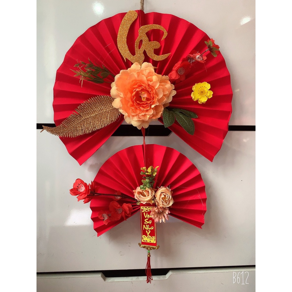 Double Fan Wire Tet Emulsion Decorative Tet Letter | Shopee Malaysia
