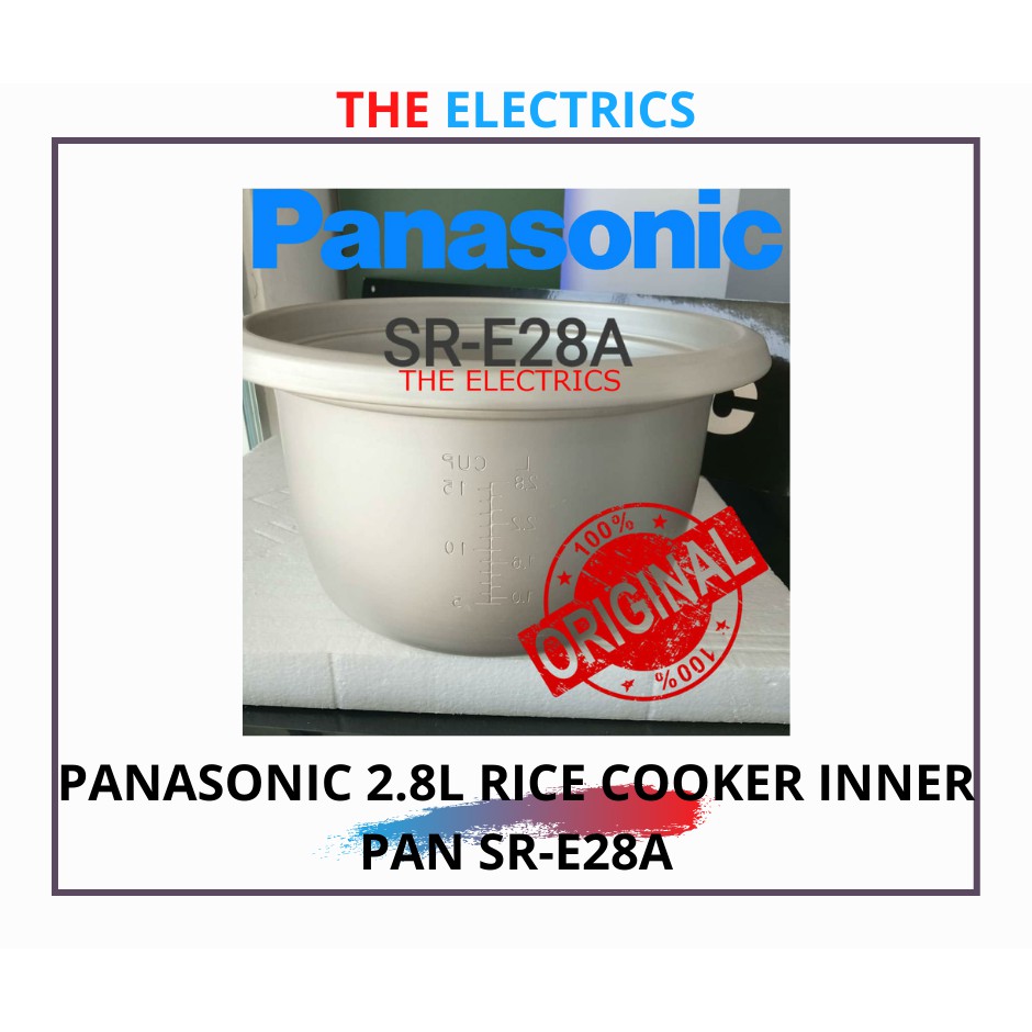 [SPARE PARTS] PANASONIC ORIGINAL 2.8L RICE COOKER INNER PAN / OUTER ...