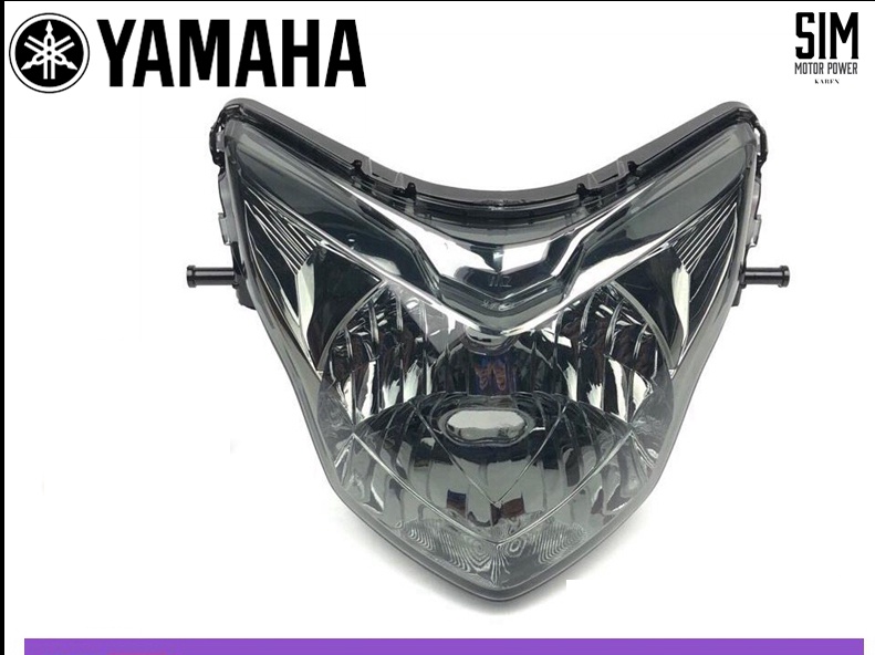 HEAD LAMP LC135 V1 LC135 NEW V2 V3 V4 V5 V6 V7 LC 135 TINTED & CLEAR 135LC LAMPU DEPAN HEADLAMP ...