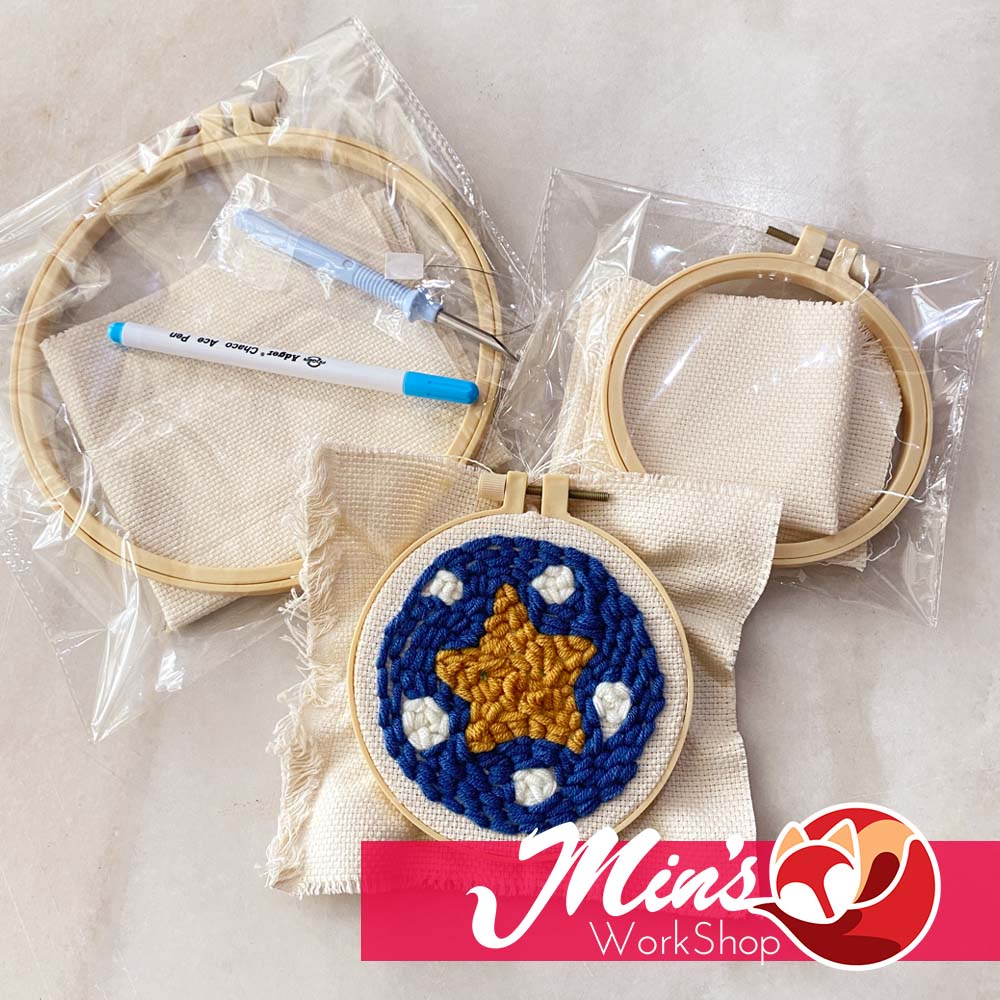 【MINs WS】Creative Art Craft Self-Design Punch Needle Art Poke ...